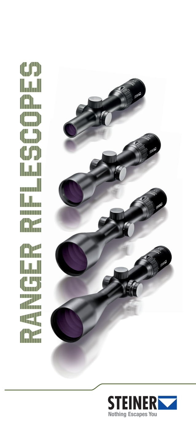 Instructions | Steiner Ranger riflescopes | Optics Trade | PDF