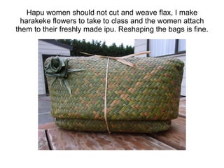 Instructions to make a simple bio degradable ipu whenua ii | PPT