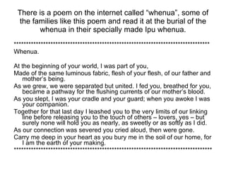 Instructions to make a simple bio degradable ipu whenua ii | PPT