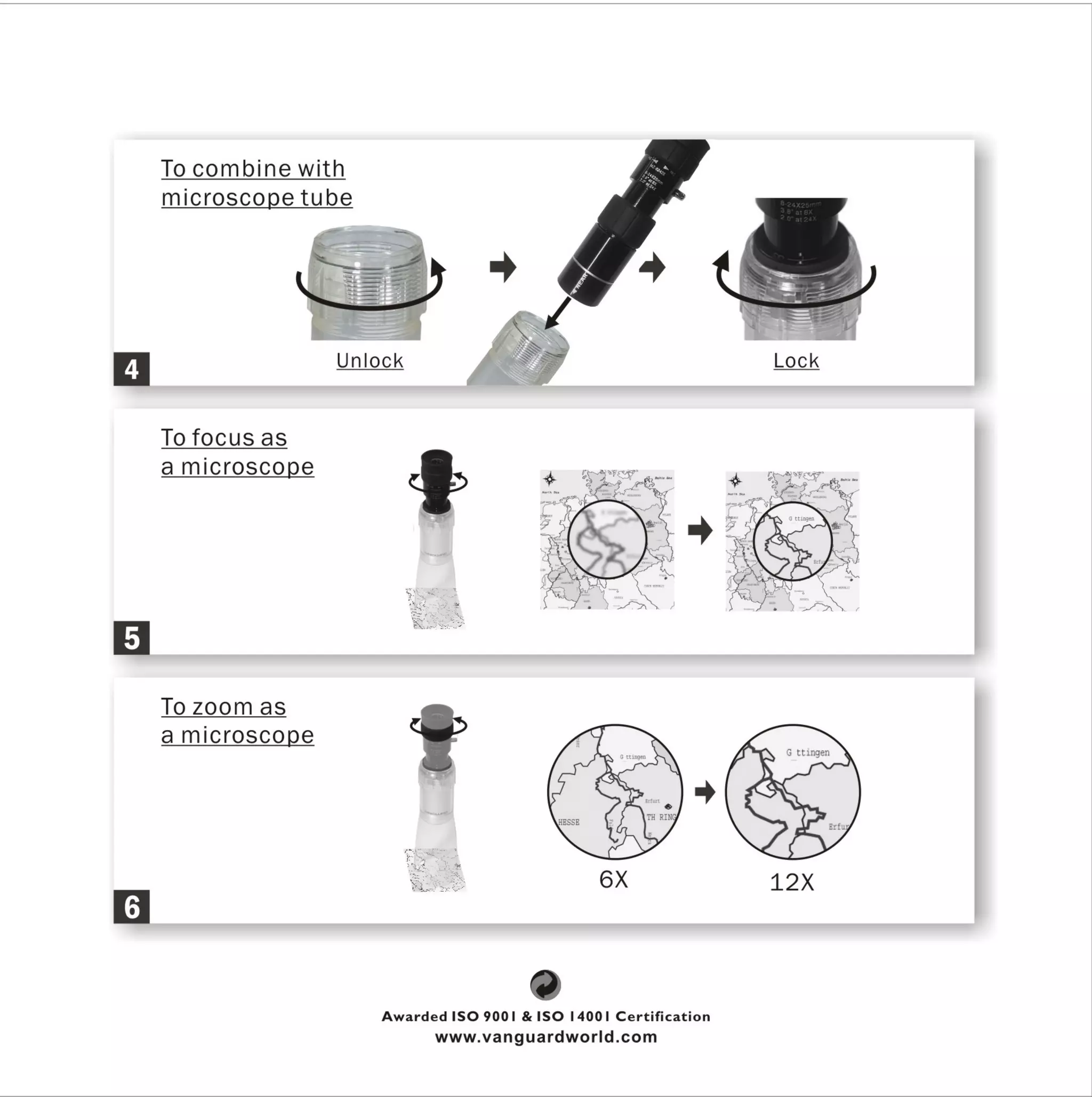 Instructions VANGUARD DM | Optics Trade | PDF