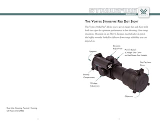Instructions VORTEX STRIKEFIRE Red Dot | Optics Trade | PDF