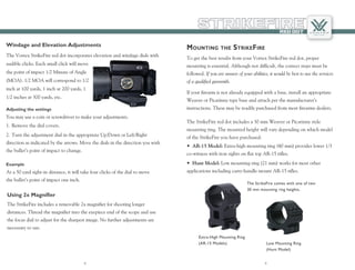 Instructions VORTEX STRIKEFIRE Red Dot | Optics Trade | PDF