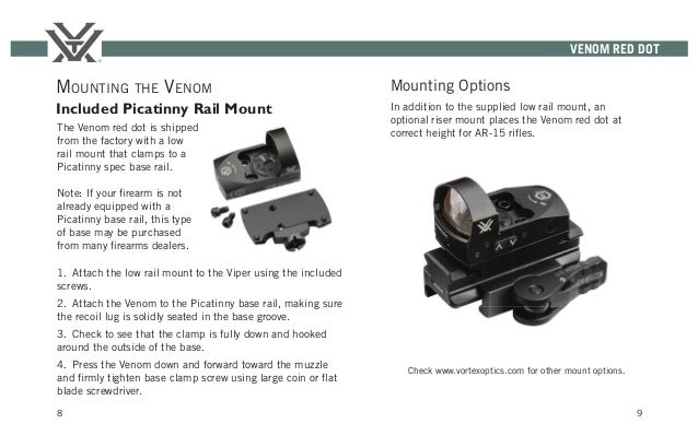 ALG six second mount and Vortex venom? > General Discussion > AR15.COM