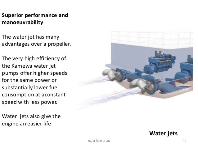 Instruction to marine propulsion systems