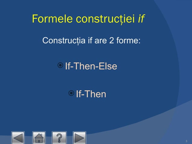 Instructiuneaif | PPT