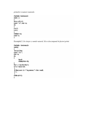 Instructiunea while do si do-while | PDF