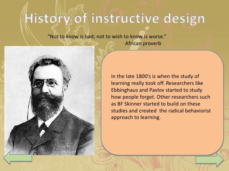 Instructive model design