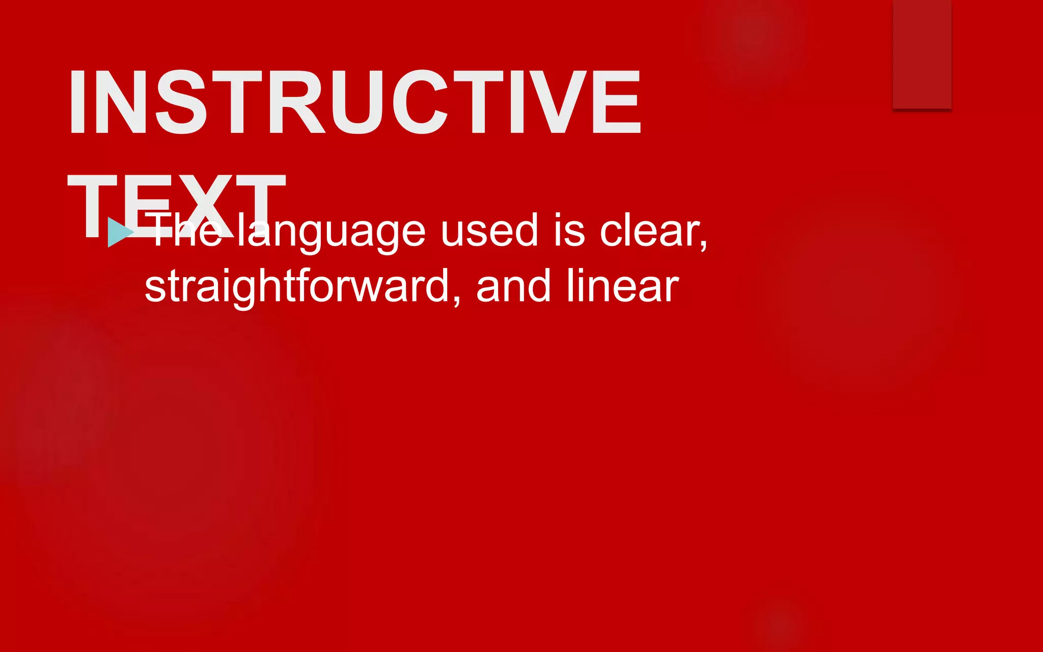 English 8 - Instructive Text | PPTX