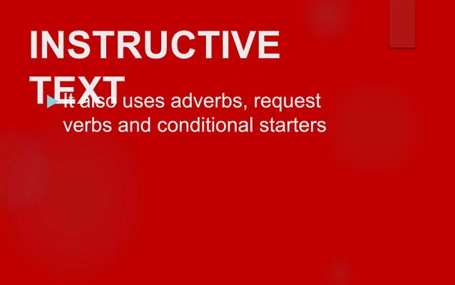 English 8 - Instructive Text | PPTX