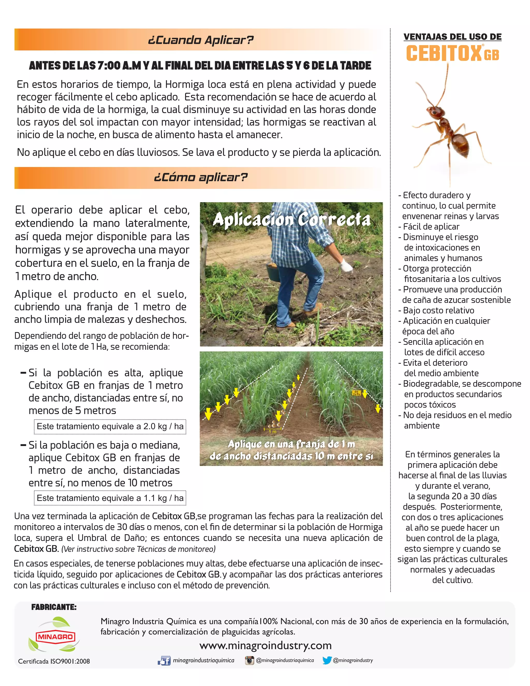 Cebitox®GB Insecticida Carbaryl 1% | PDF