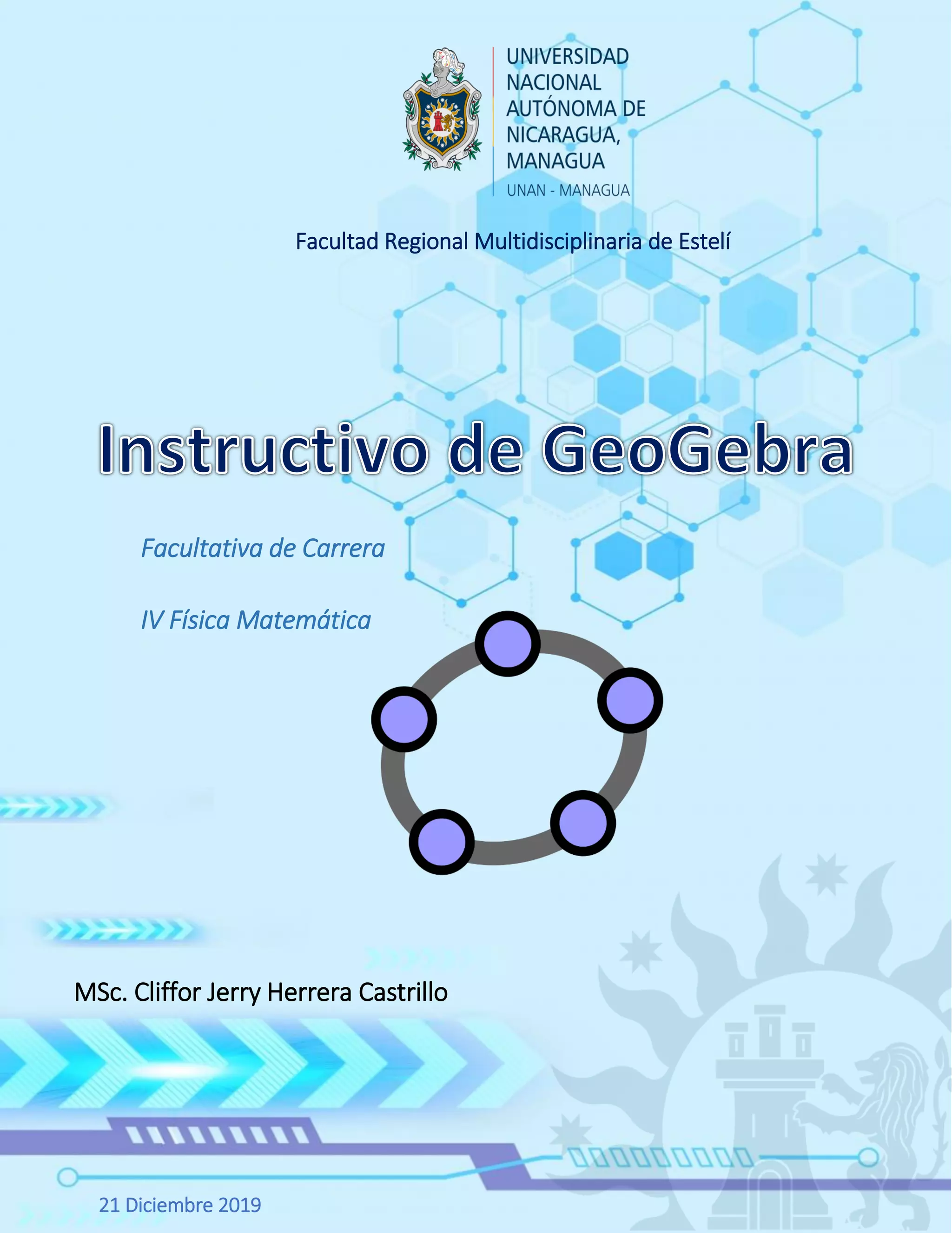 Instructivo de geo gebra para secundaria | PDF