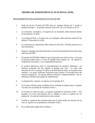 Instructivo fim actualizado | PDF