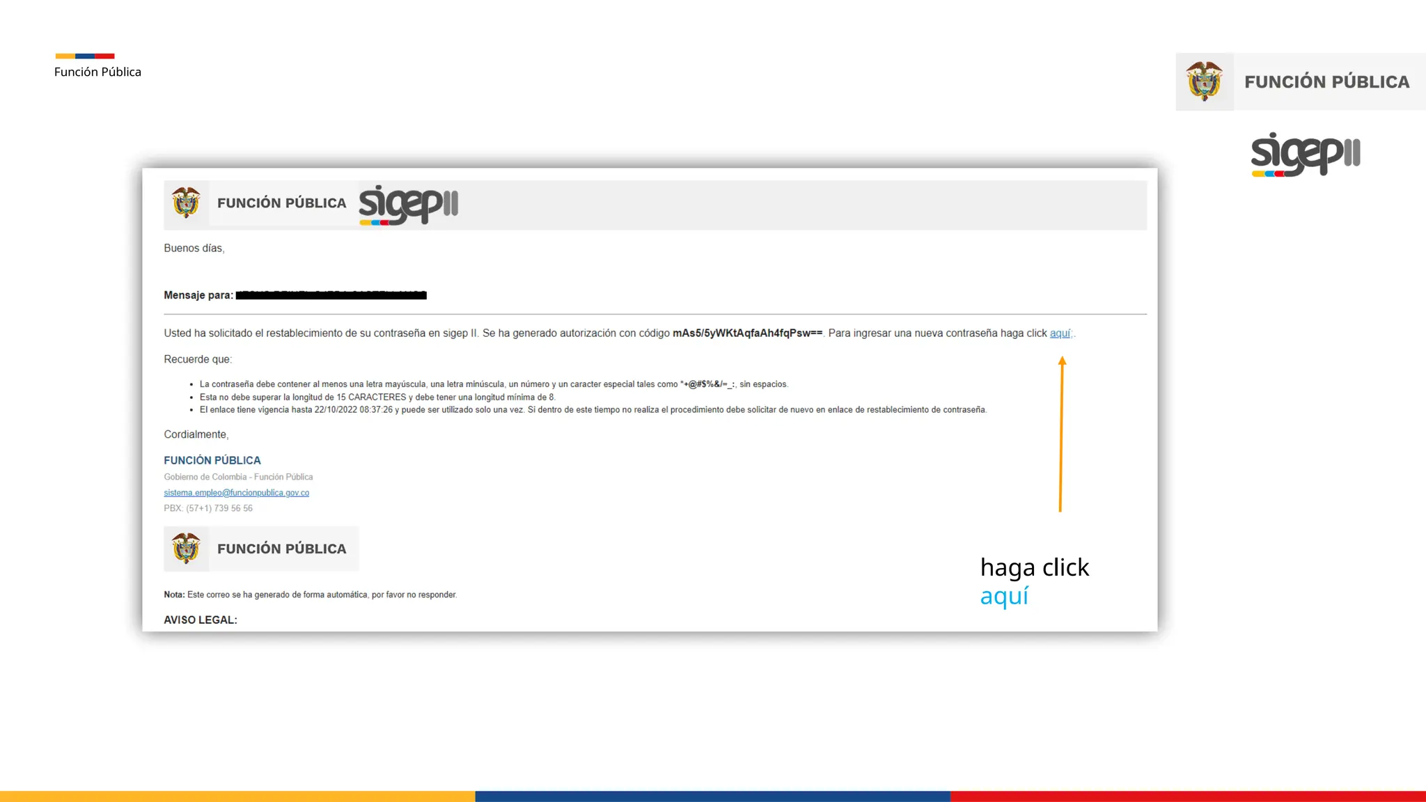 Instructivo SIGEP II para el ingreso a la plataforma | PPTX