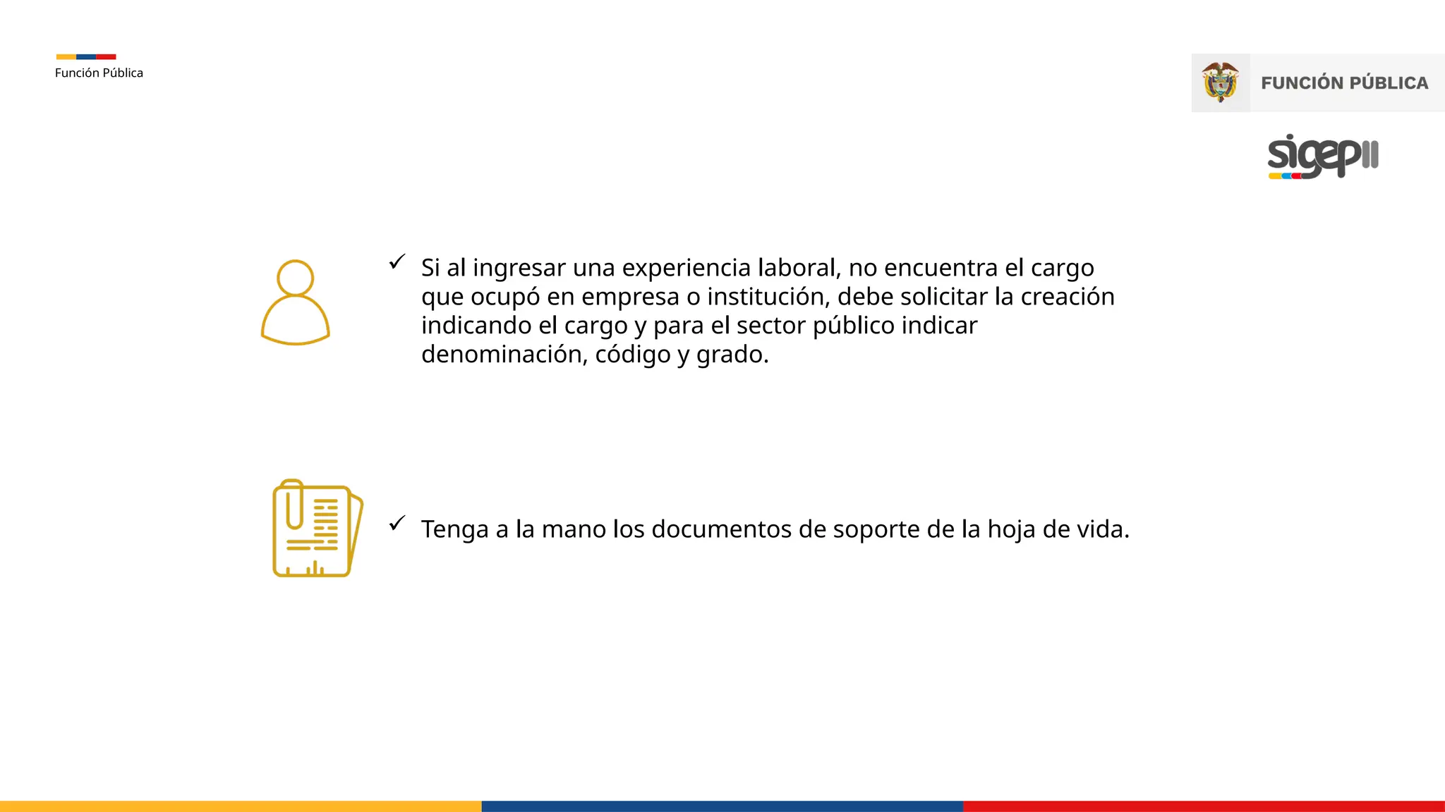 Instructivo SIGEP II para el ingreso a la plataforma | PPTX