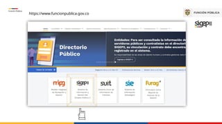Instructivo SIGEP II para el ingreso a la plataforma | PPTX