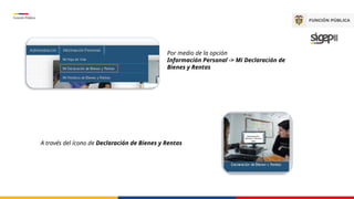 Instructivo SIGEP II para el ingreso a la plataforma | PPTX