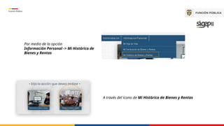 Instructivo SIGEP II para el ingreso a la plataforma | PPTX
