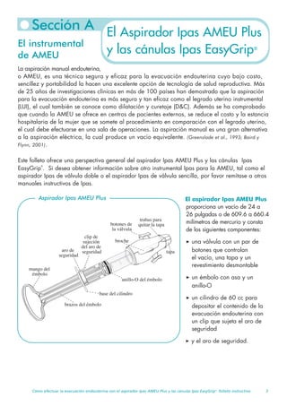 INSTRUCTIVO TÉCNICA AMEU | PDF