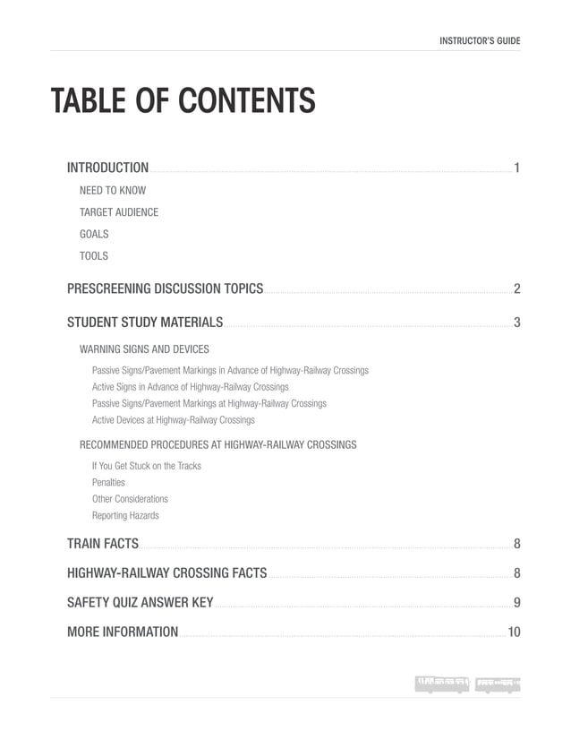 Motor Coach & Transit Drivers: Instructor's Guide | PDF