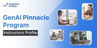 Instructors At Analytics Vidhya (Original Document) | PPT