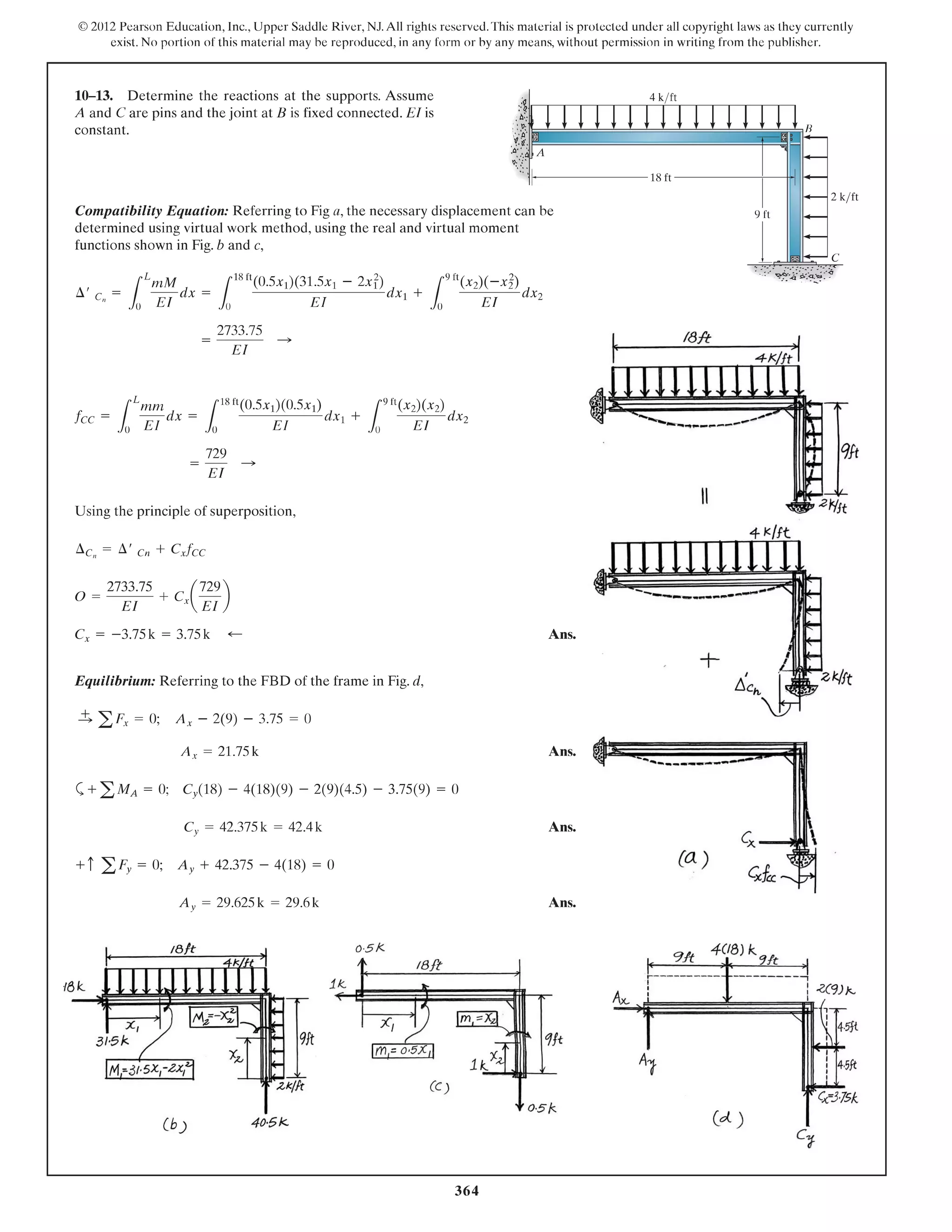 Instructor solution manual for chapter 10 indeterminate structures ...