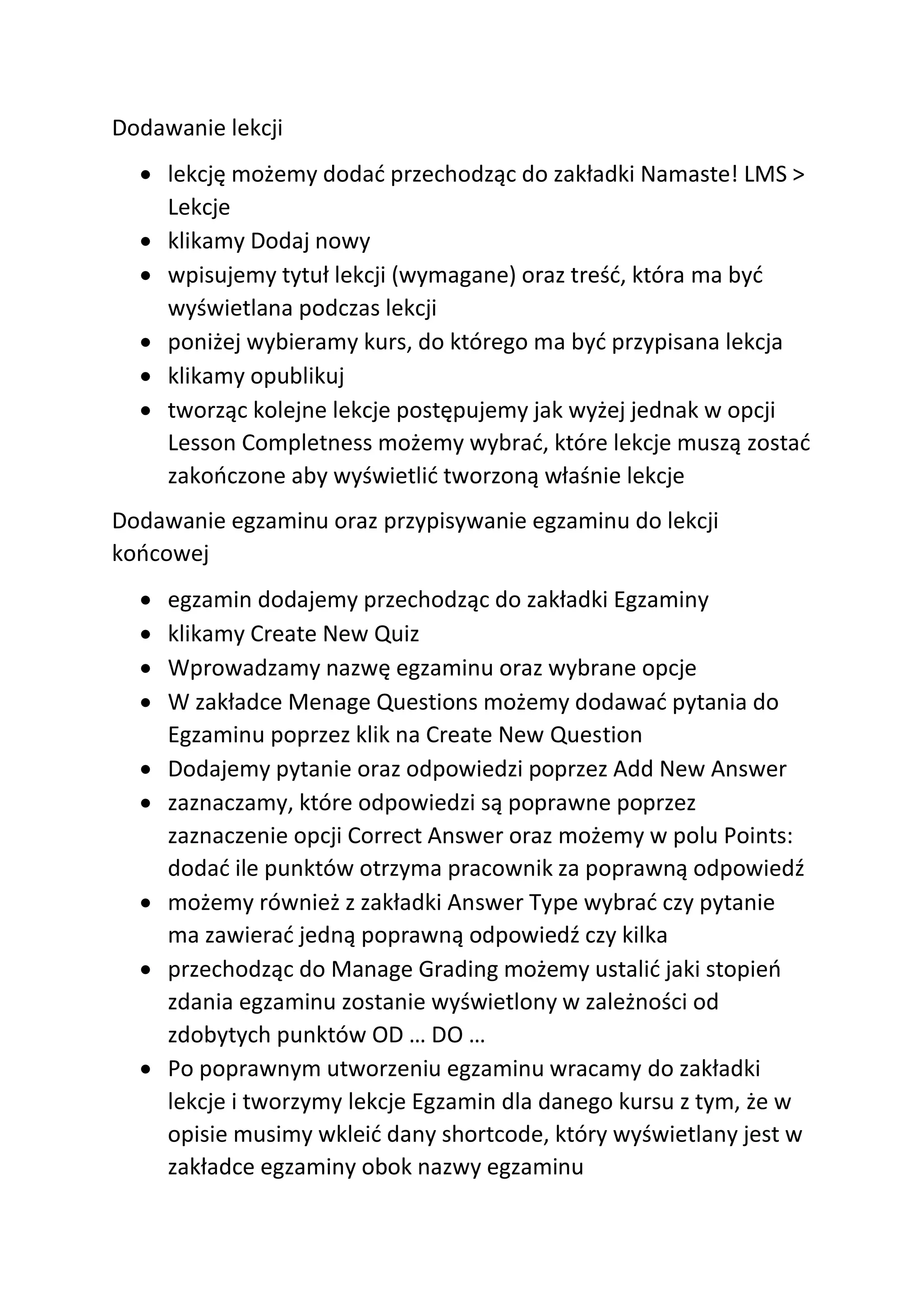 Instrukcja obslugi systemu scgg | PDF