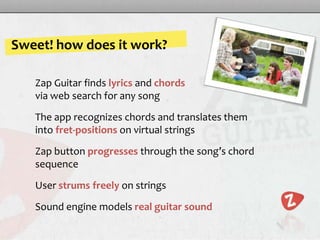 Zap Guitar app by instruMagic | PPTX