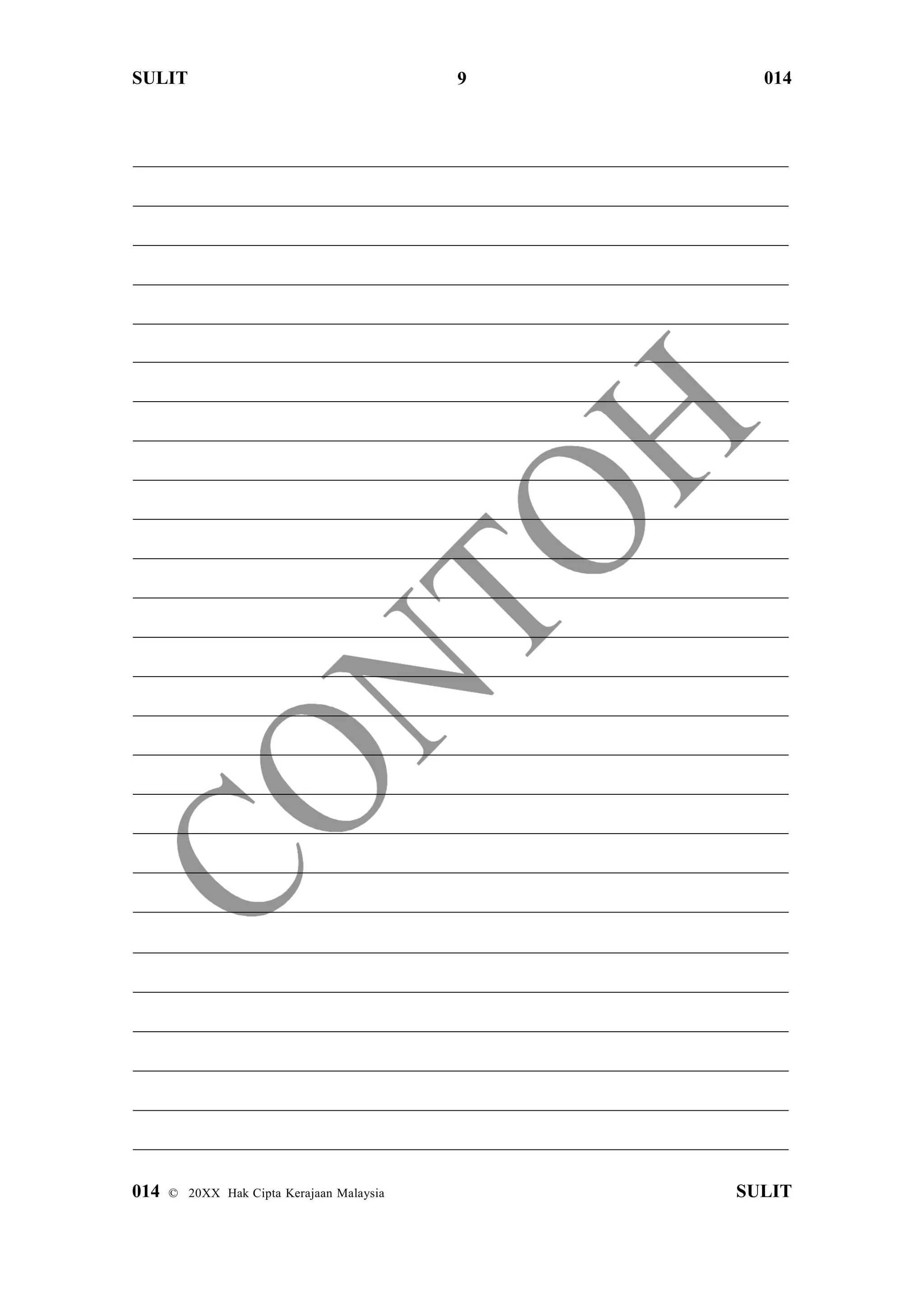 UPSR SAMPLE WRITING PAPER-2016 | PDF | Free Download