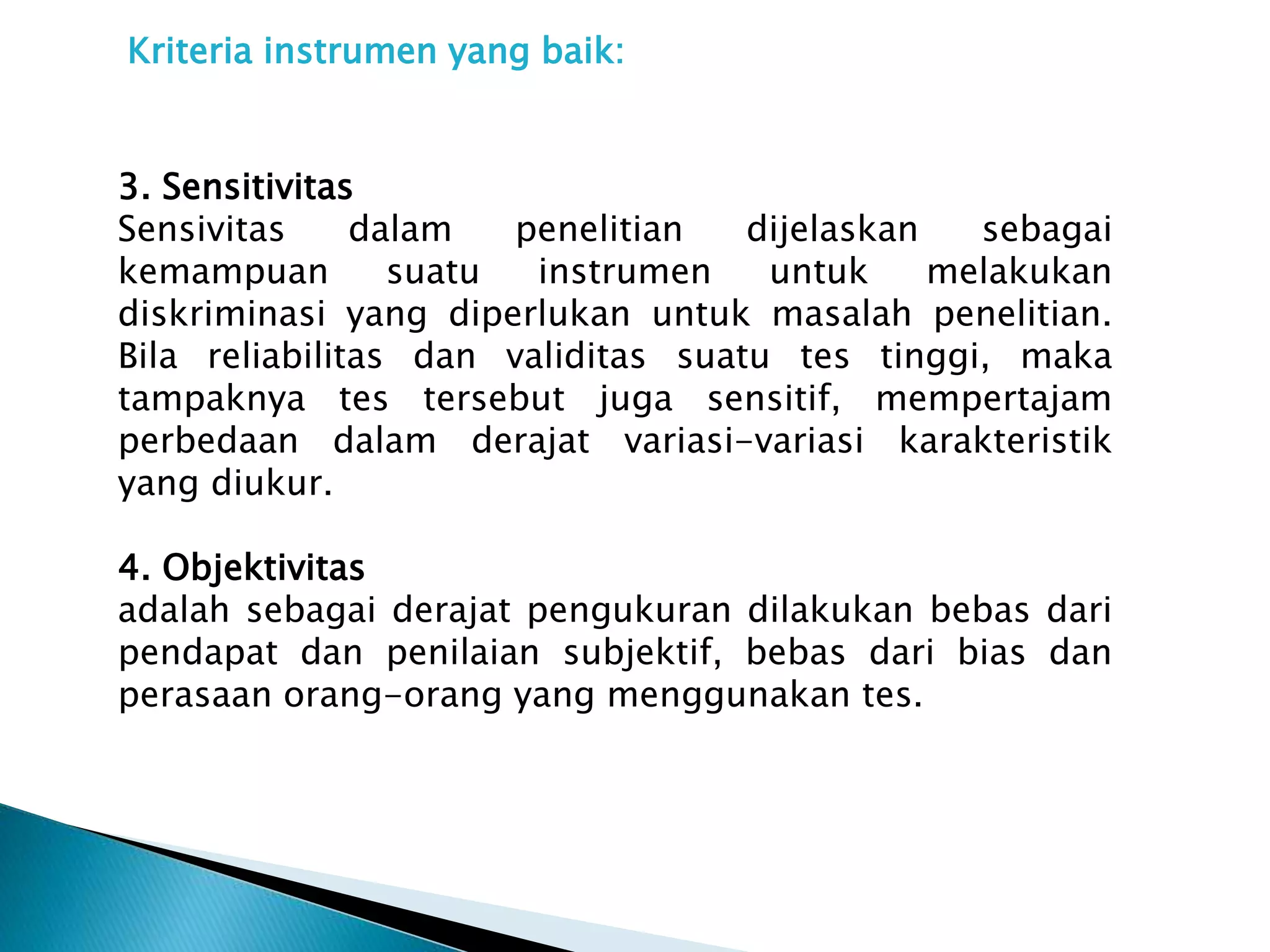 Instrumen dan teknik pengumpulan data | PPTX