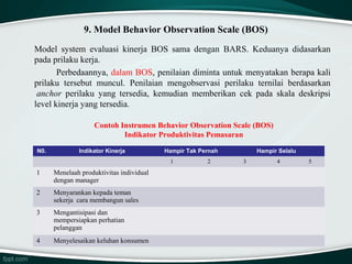 Instrumen evaluasi kinerja | PPT