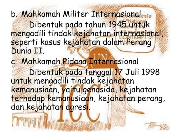 Instrumen hukum dan peradilan ham internasional | PPTX