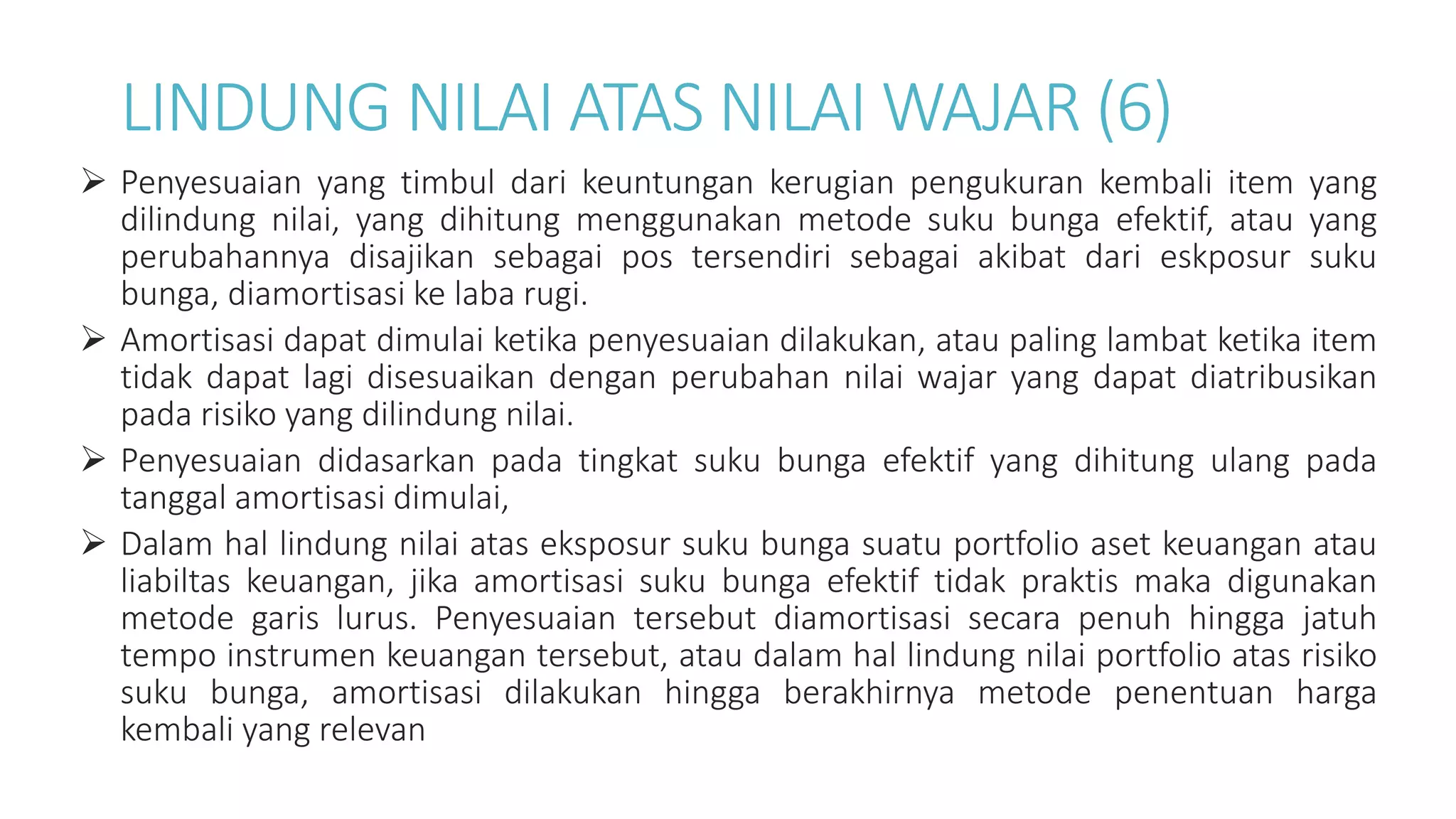 Instrumen Keuangan Derivatif, Akuntansi Lindung Nilai, PSAK 60 ...