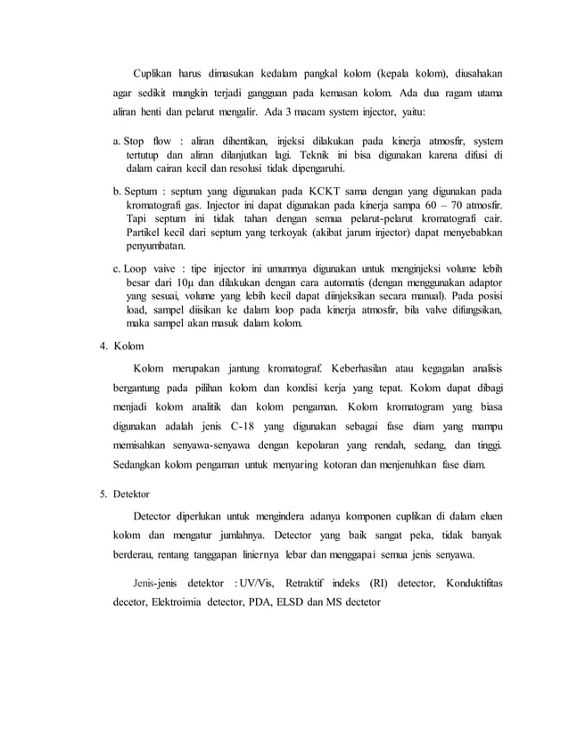 Instrumen kimia hplc mklah | DOCX