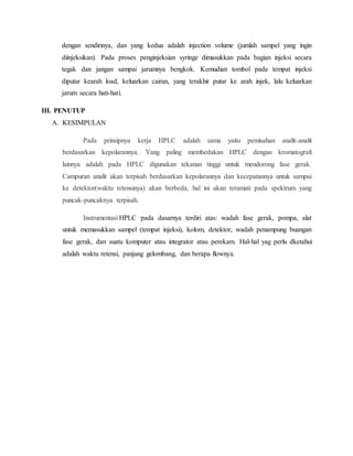 Instrumen kimia hplc mklah | DOCX
