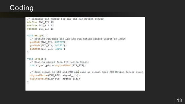 Exhaust Fan using Arduino | PPT