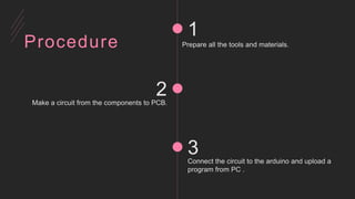 Exhaust Fan using Arduino | PPT