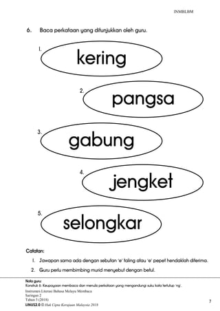 INSTRUMEN LITERASI BM MEMBACA TAHUN 3_SARINGAN 2 2018.pdf