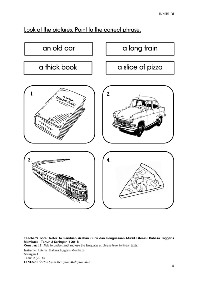 INSTRUMEN MEMBACA Saringan 1 Tahun 2 2018.pdf