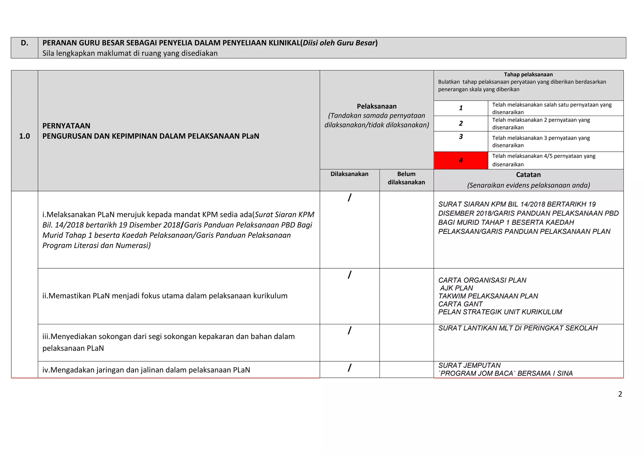 Instrumen pelaksanaan plan pemulihan | PDF
