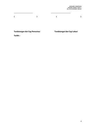 Instrumen pemantauan | DOCX