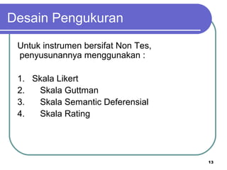 Instrumen penelitian | PPT