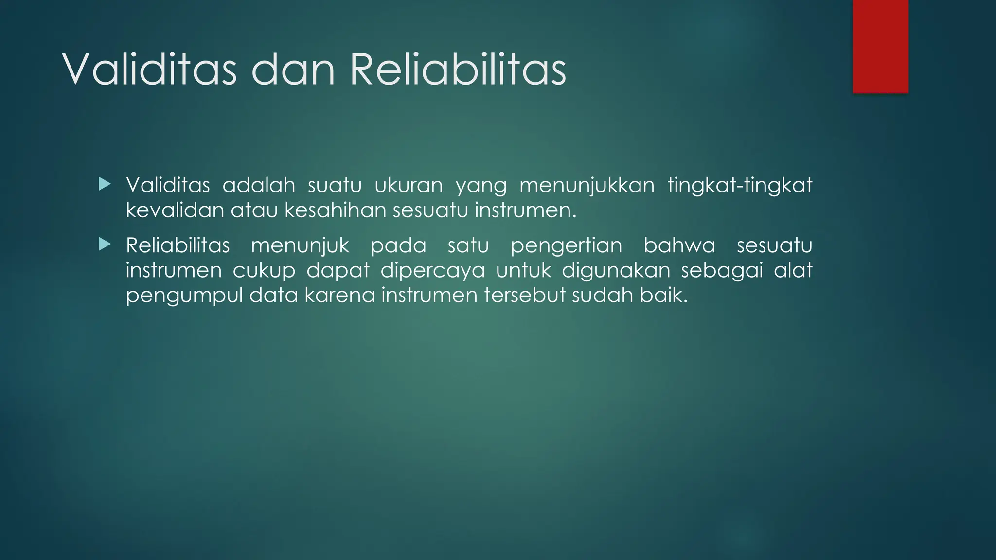 Instrumen Penelitian.pptx Instrumen Penelitian adalah alat bantu yang ...