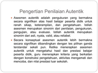 INSTRUMEN PENILAIAN AUTENTIK (tasya).pptx