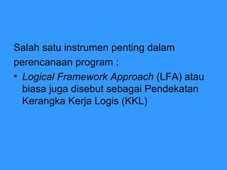 Instrumen perencanaan | PPT