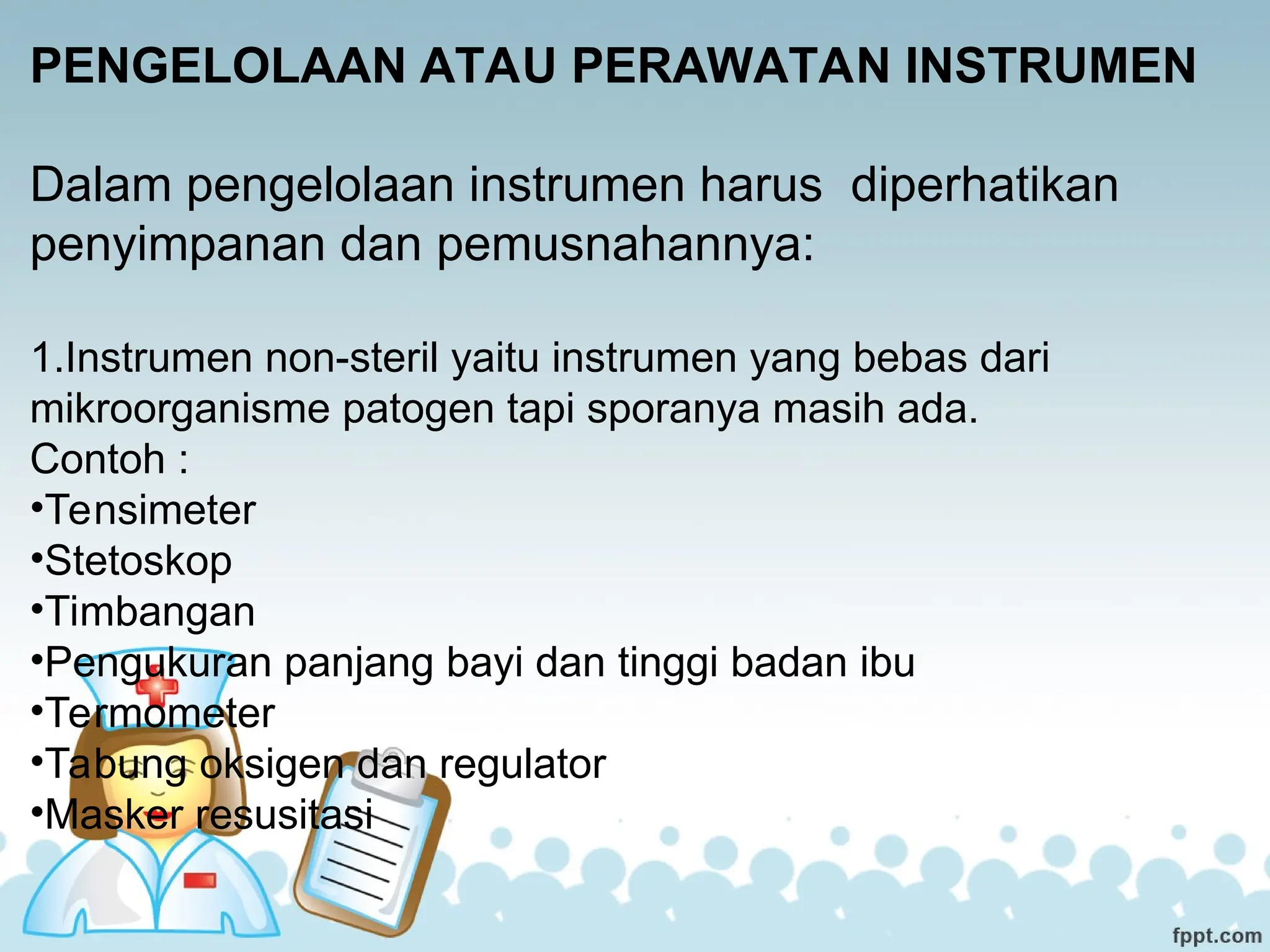 Instrumen Praktik Kebidanan.ppt 00990987 | PPT