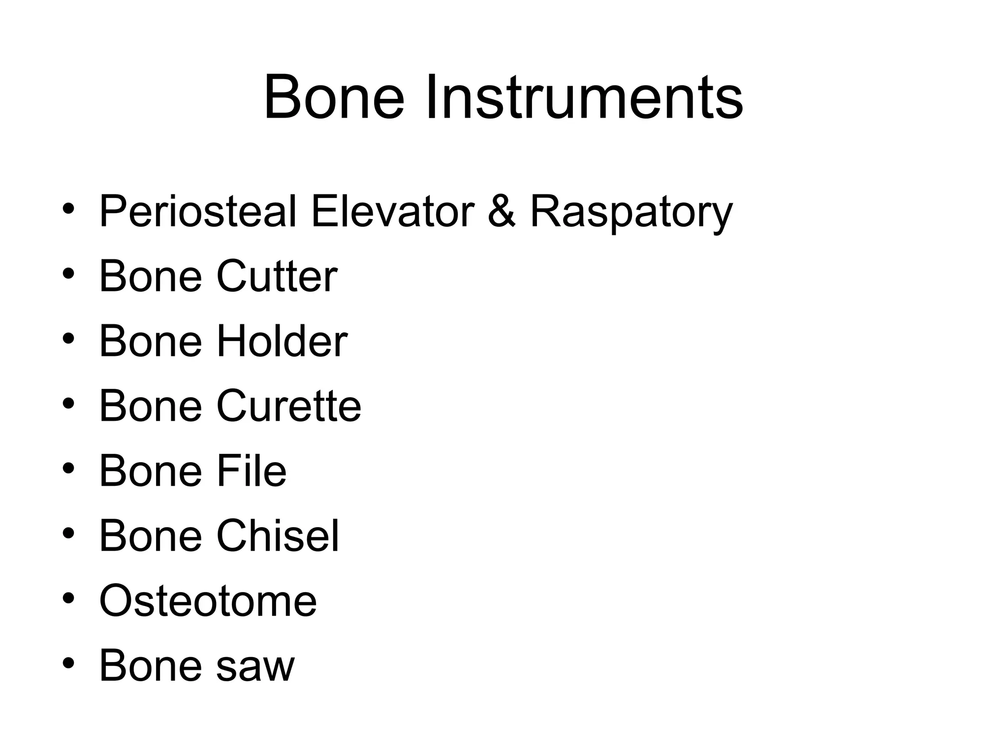 Instruments used in oral and maxillofacial surgery | PPT