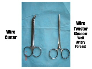 Instruments used in oral and maxillofacial surgery | PPT