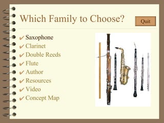 Instrument Family Powerpoint | PPT
