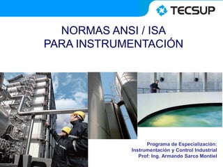 Instrumentacion normas isa-sesion 1 | PPT