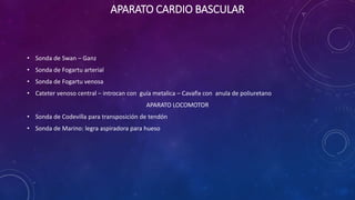 Instrumentacion quirurgica | PPTX
